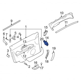 Volvo OEM Window Parts | Visors, Regulators, Motors — CARiD.com