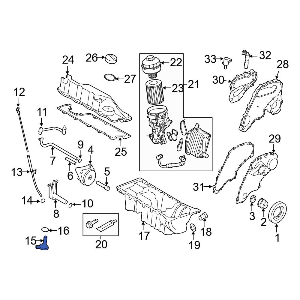 Volvo OE 31368695 - Engine Oil Level Sensor