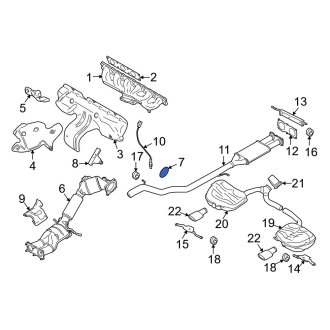 Volvo S80 OEM Exhaust Parts | Systems, Tips, Pipes — CARiD.com