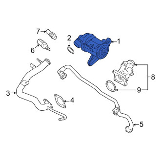 Volvo S80 OEM Engine Cooling Parts | Radiators, Fans — CARiD.com