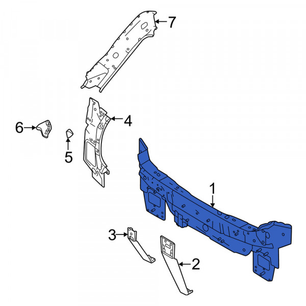 Volvo OE 80008897 - Rear Rear Body Panel