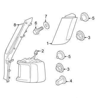 2025 Volvo EX30 OEM Tail Lights - LED, Fiber Optic | CARiD