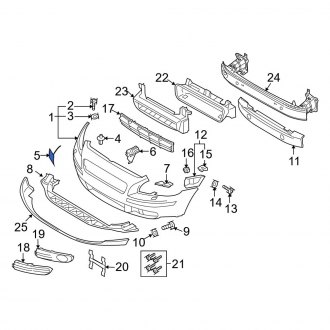 Volvo V50 OEM Wiper Blade & Washer Parts | Motors, Arms — CARiD.com
