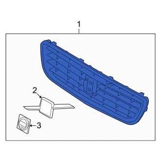 Volvo S40 Replacement Grille Assemblies — CARiD.com