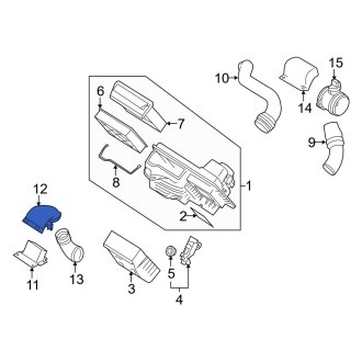 Volvo OEM Air Intake Parts | Filters, Manifolds — CARiD.com