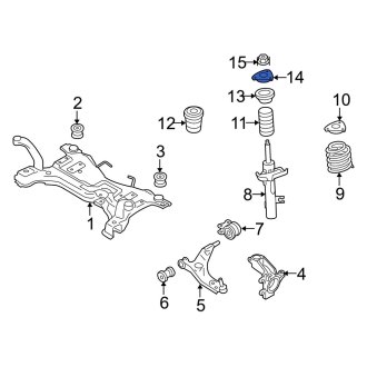 Volvo V50 OEM Suspension Parts | Shocks, Struts — CARiD.com