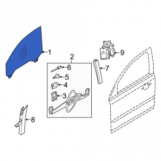 Volvo Window Glass | Replacement Door Glass — CARiD.com