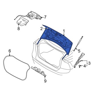 Volvo Car Replacement Trunk Lids & Parts — CARiD.com