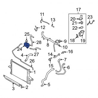 Volvo S60 OEM Engine Cooling Parts - Radiators, Fans | CARiD