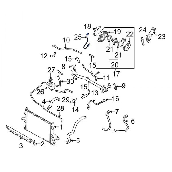 Volvo OE 8627679 - Engine Coolant Temperature Sensor