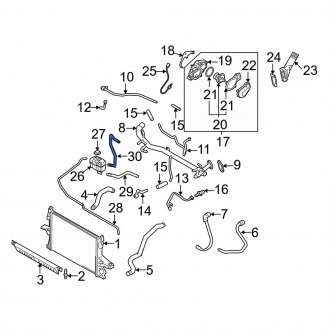 Volvo OEM Engine Cooling Parts | Radiators, Fans, Pumps — CARiD.com