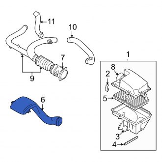 Volvo OEM Air Intake Parts | Filters, Manifolds — CARiD.com