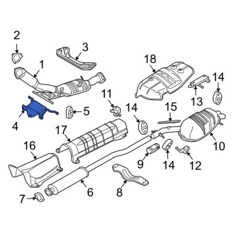 Volvo XC90 OEM Exhaust Parts | Systems, Tips, Pipes — CARiD.com