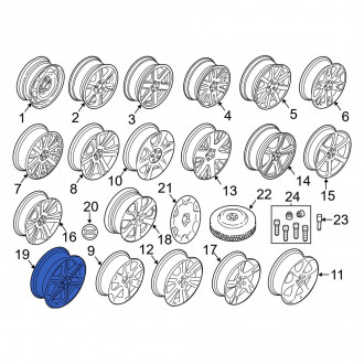 Volvo OEM Wheels | Original Steel & Alloy Wheels — CARiD.com
