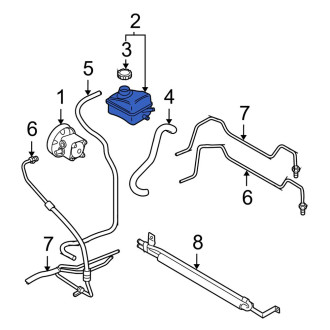 Volvo XC90 Power Steering Reservoirs | Caps, Seals — CARiD.com