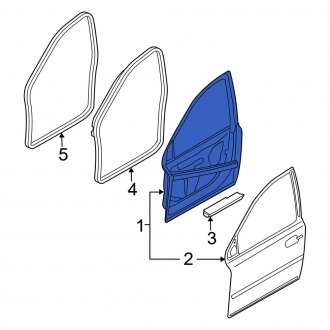 Volvo XC90 Replacement Door Shells & Skins — CARiD.com
