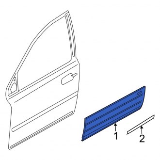 Volvo XC90 Door Moldings | Side, Edge, Belt – CARiD.com
