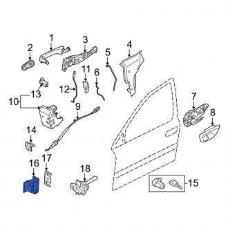 Volvo S60 Door Hinges, Pin & Bushing Kits – CARiD.com