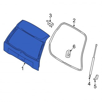 Volvo Car Replacement Trunk Lids & Parts — CARiD.com