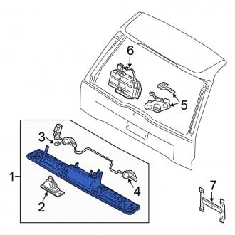 Volvo XC90 OEM Trunks & Parts - Lids, Rear Panels | CARiD