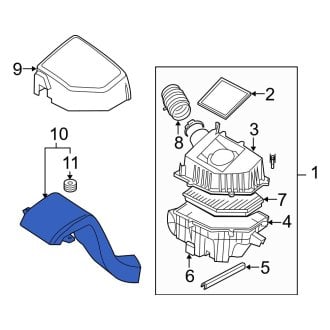 Volvo XC90 Air Filter Housing Boxes & Parts | CARiD