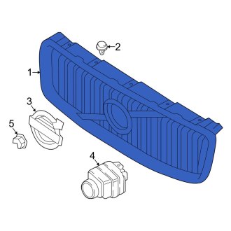 Volvo XC90 Replacement Grilles | Moldings, Brackets - CARiD.com
