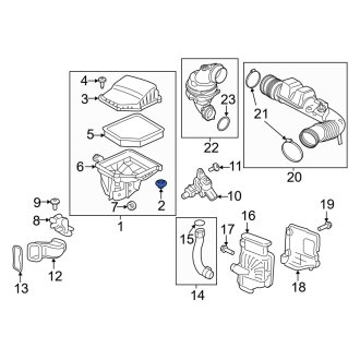 Volvo V60 OEM Air Intake Parts | Filters, Manifolds — CARiD.com