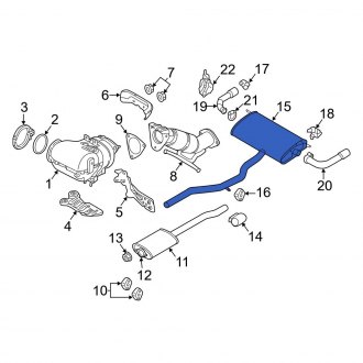 Volvo V90 OEM Exhaust Parts | Systems, Tips, Pipes — CARiD.com
