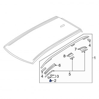 Volvo V90 OEM Roofs & Parts | Panels, Drip Rails — CARiD.com