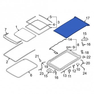 Volvo V90 Sunroofs & Components — CARiD.com