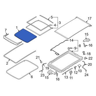 Volvo V90 OEM Roofs & Parts | Panels, Drip Rails — CARiD.com