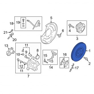 Volvo XC60 OEM Brake Parts | Pads, Bleeders, Rotors — CARiD.com
