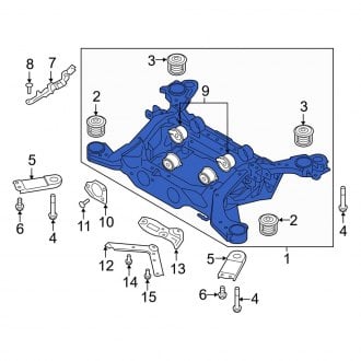 Volvo XC60 Replacement Chassis Frames & Rails - CARiD.com