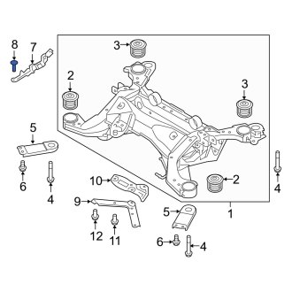 Volvo XC40 Bumper Brackets & Hardware | Front, Rear — CARiD.com