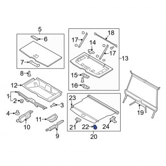 Volvo XC90 OEM Trunks & Parts | Lids, Rear Panels — CARiD.com