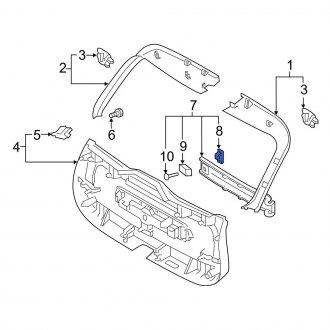 Volvo XC40 Replacement Trunks & Tailgates - CARiD.com