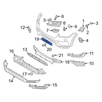 Volvo XC90 OEM Bumpers | Genuine Front & Rear Bumpers — CARiD.com