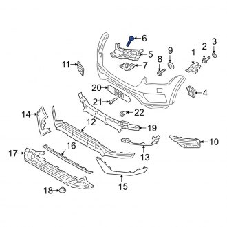 Volvo V90 Header Panel Brackets & Hardware — CARiD.com