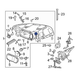 Volvo C30 OEM Lighting | Headlights, Fog & Tail Lights — CARiD.com