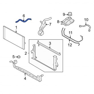 Volvo V50 Radiator Hoses & Clamps | Lower, Upper — CARiD.com