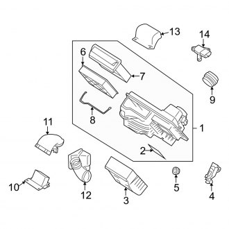 2008 Volvo V50 OEM Air Intake Parts - Filters | CARiD