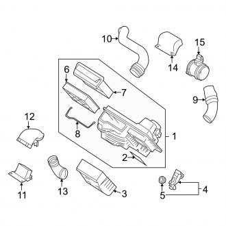 2008 Volvo V50 OEM Air Intake Parts - Filters | CARiD