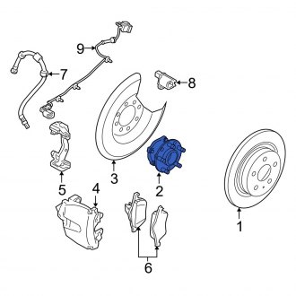 Volvo C30 OEM Brake Parts | Pads, Bleeders, Rotors — CARiD.com