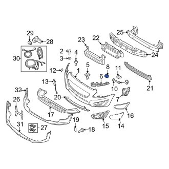 Volvo XC90 OEM Bumpers | Genuine Front & Rear Bumpers — CARiD.com