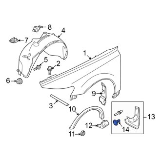 Volvo S90 OEM Fenders | Factory Front & Rear Fenders — CARiD.com
