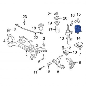 Volvo V50 OEM Suspension Parts | Shocks, Struts — CARiD.com
