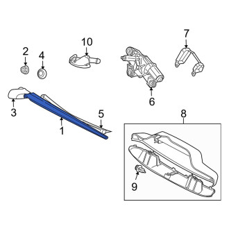 Volvo C30 Replacement Wiper Arms — CARID.com