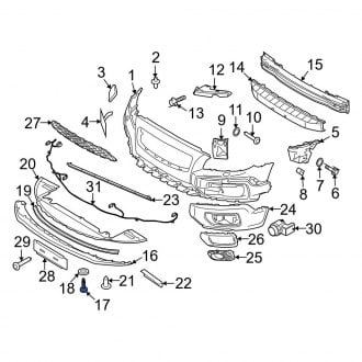 Volvo V60 Rocker Panel Hardware | Clips, Brackets — CARiD.com