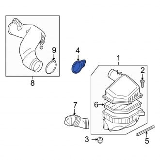 Volvo XC60 Air Filter Housing Boxes & Parts — CARiD.com