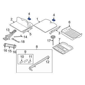Volvo V60 Trunk/Tailgate Handles & Locks — CARID.com